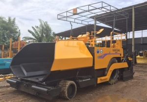 Alat Berat Asphalt Finisher | Aspal Paver Fungsi dan Cara Kerjanya